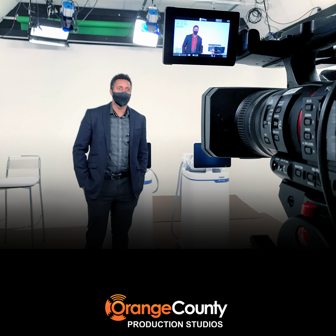 Orange County Production Studios is hosting a product video shoot on a ...